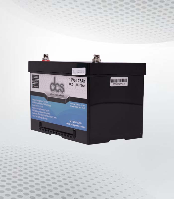 12v 75ah Battery | LiFePO4 75ah Lithium Deep Cycle Battery