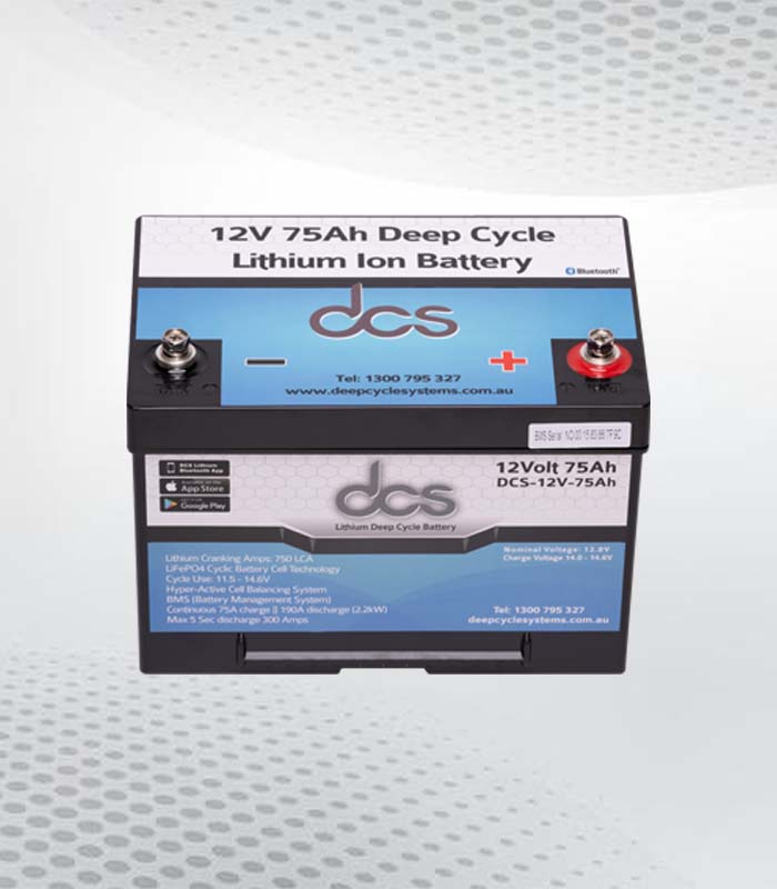 12v 75ah Battery | LiFePO4 75ah Lithium Deep Cycle Battery