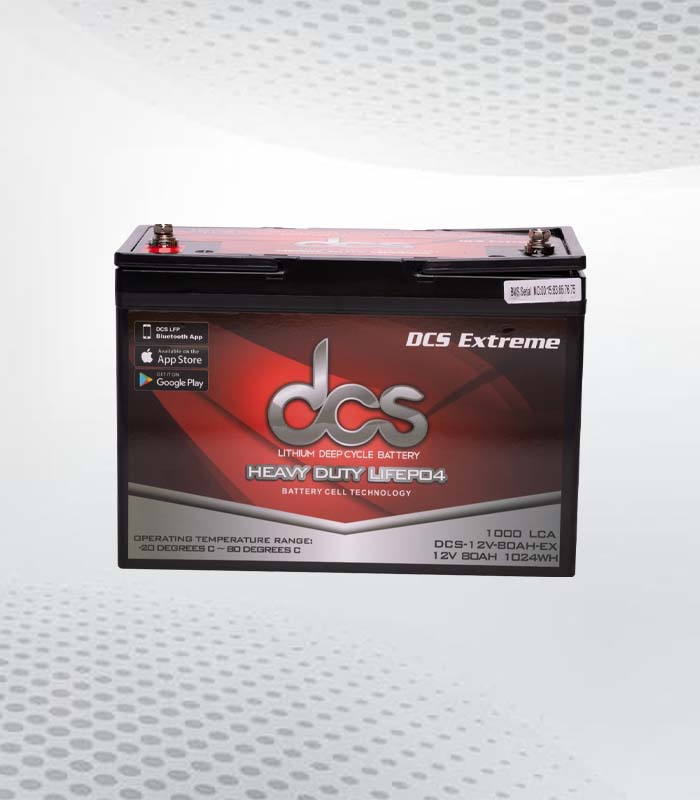 12v Lithium Ion Leisure Battery for Caravan & Motorhome