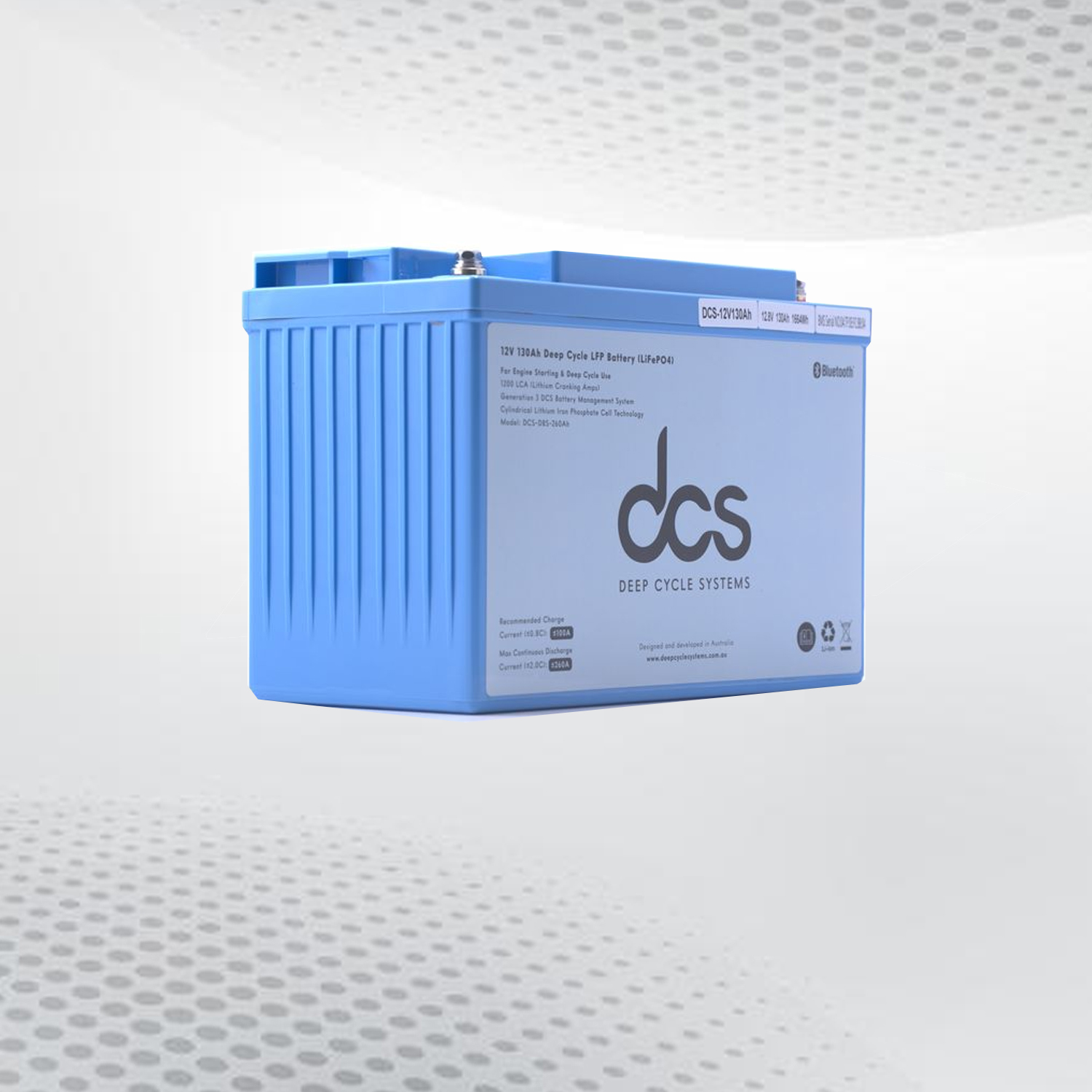 130ah Deep Cycle Battery | LiFePO4 130ah Lithium Battery