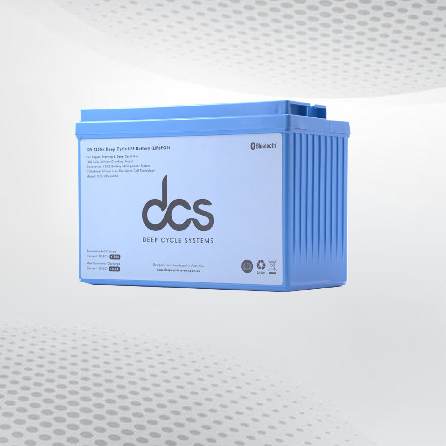130ah Deep Cycle Battery | LiFePO4 130ah Lithium Battery